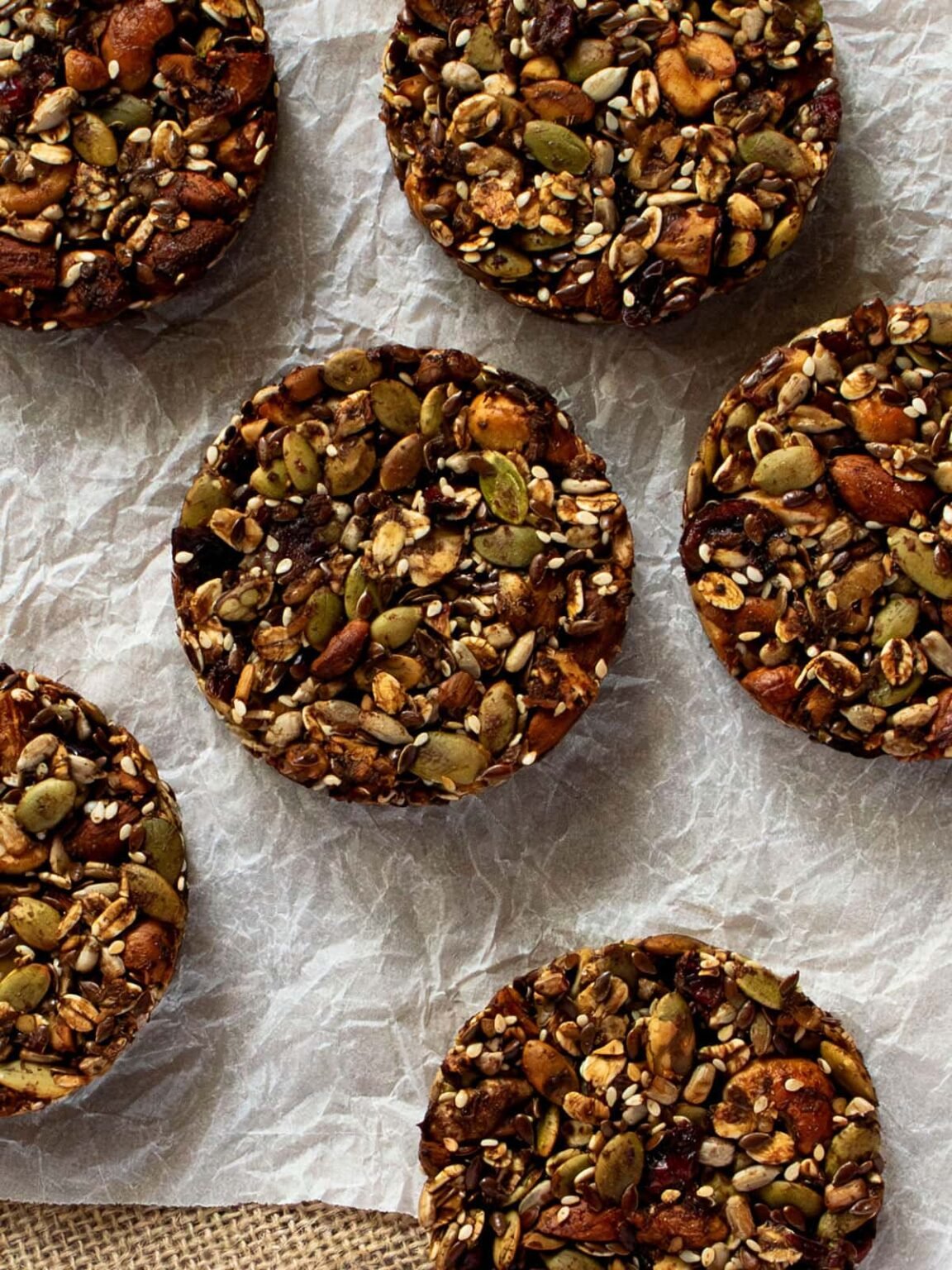 Healthy Cranberry & Mixed Nut Cookies with Seeds