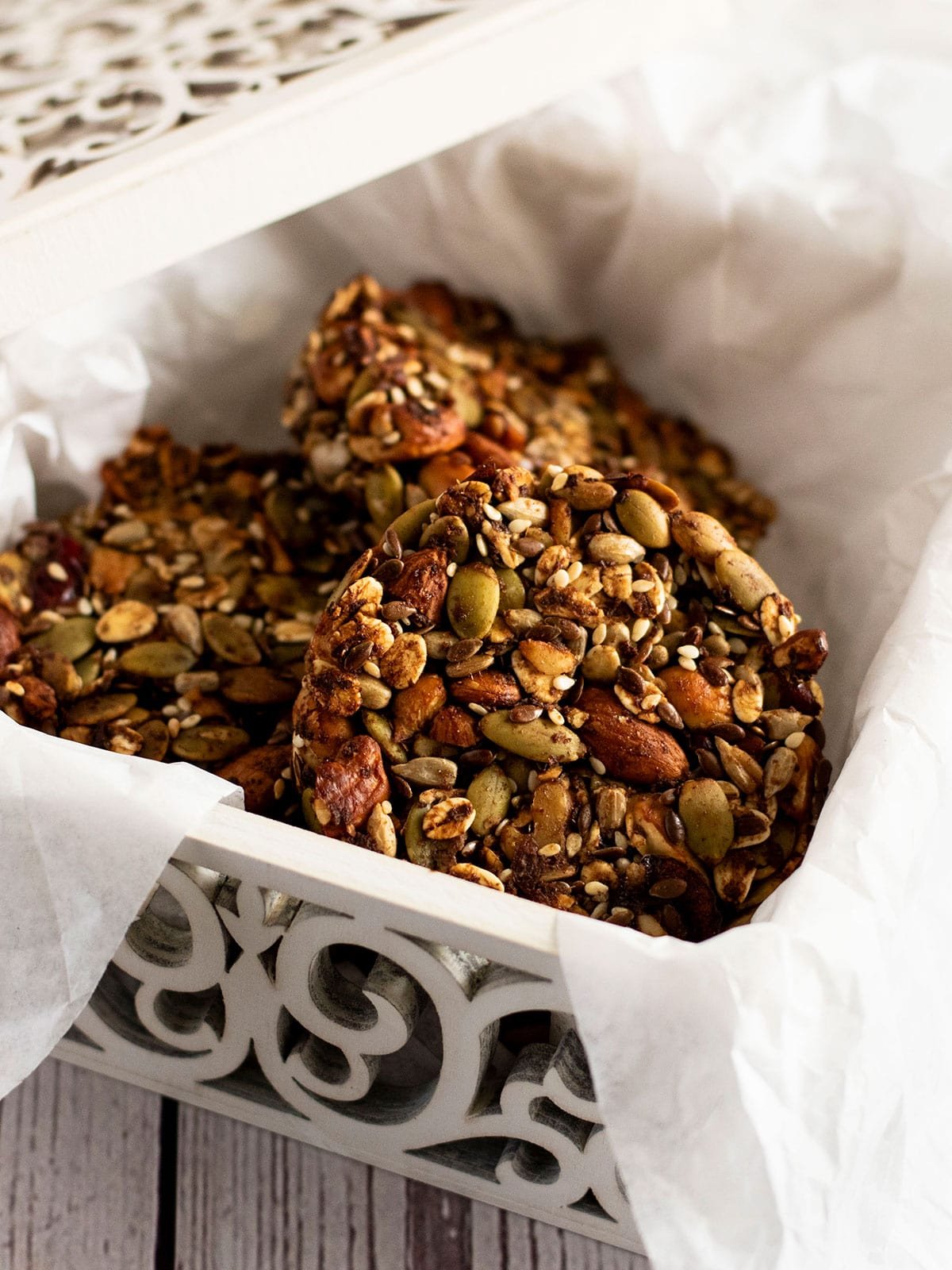 Healthy Cranberry & Mixed Nut Cookies with Seeds